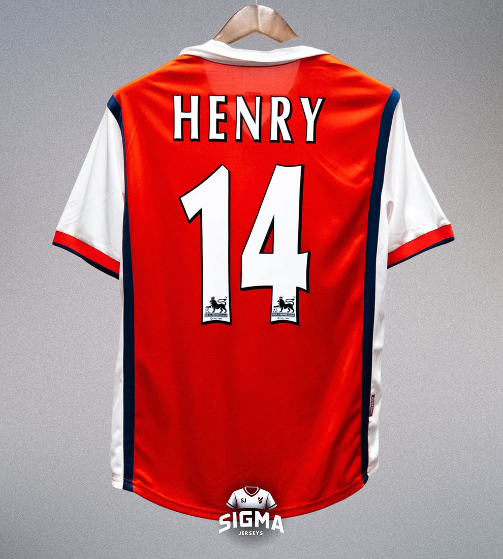 HENRY #14, Arsenal Local 1998/99 – SIGMA JERSEYS