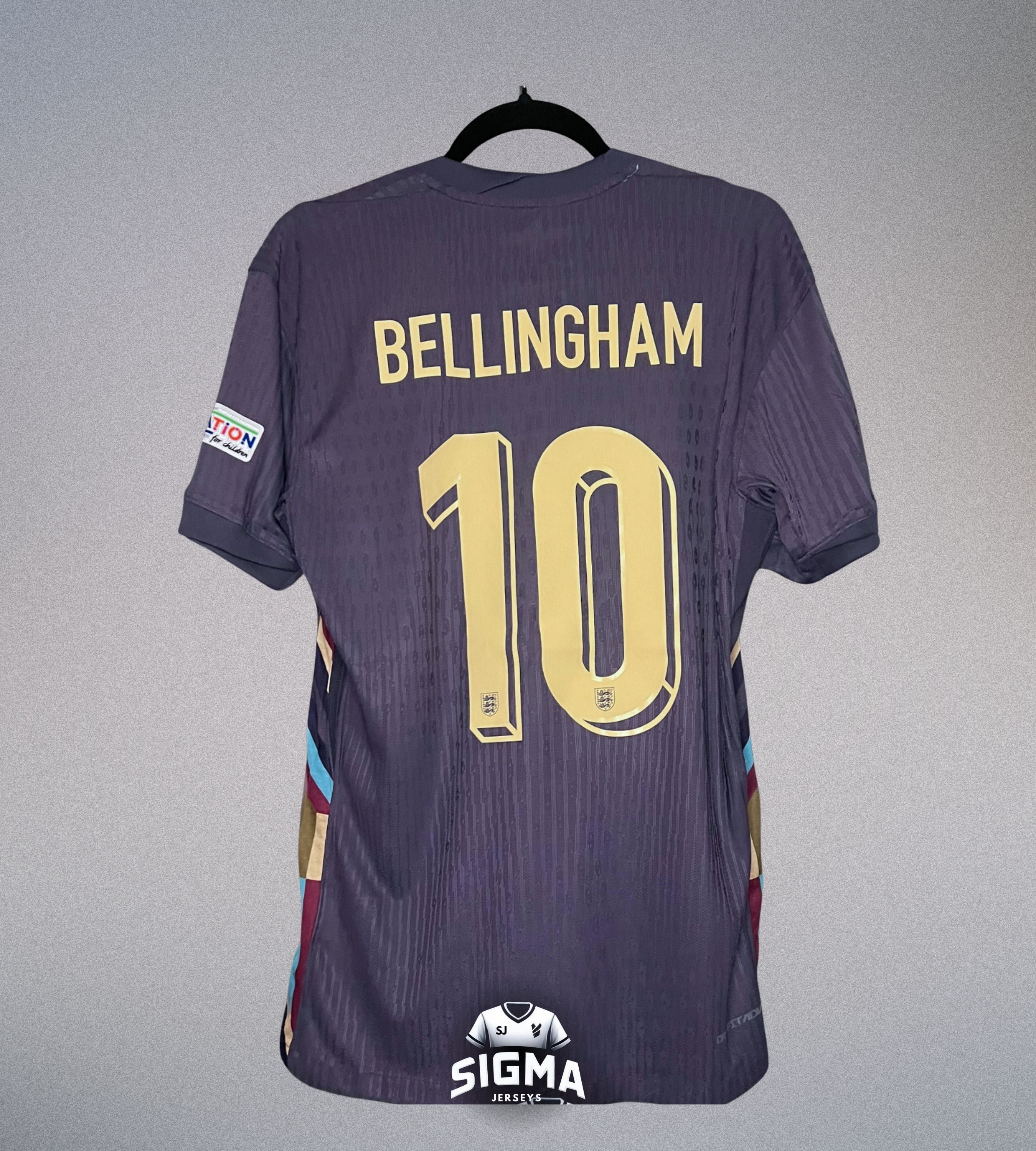 BELLINGHAM #10, Inglaterra Visitante 2024 – SIGMA JERSEYS